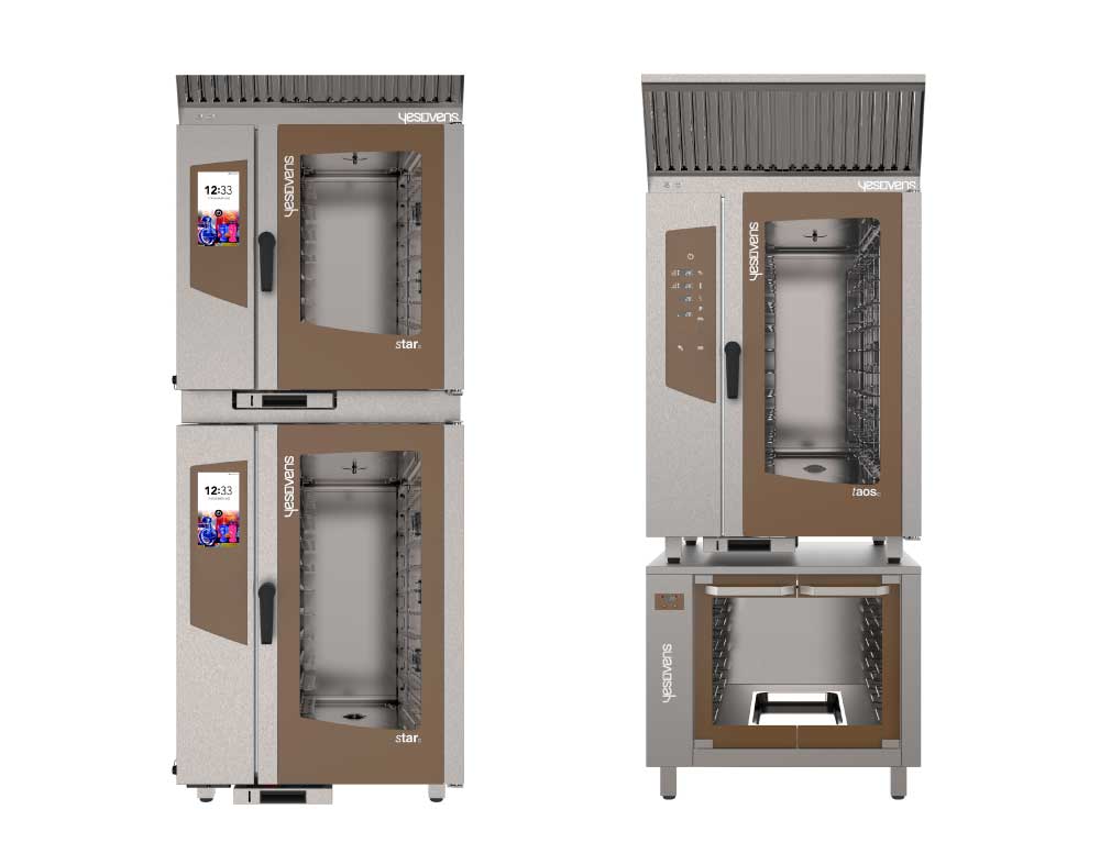 Professional pastry oven | Yesovens Stacked